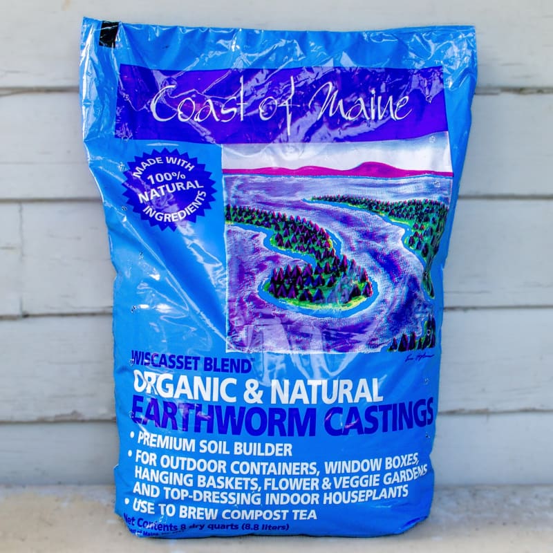 Coast of Maine Wiscasset Blend Earthworm Castings (8 QT) – Pinetree ...