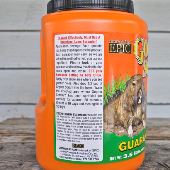 Gopher Scram – Pinetree Garden Seeds