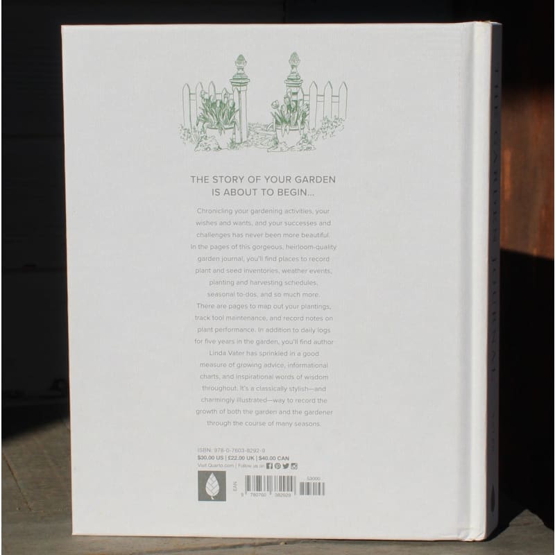 The Garden Journal: A 5-Year Record of Your Home Garden – Pinetree ...